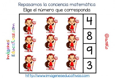 Conciencia matemática, números del 1 al 10 "HALLOWEEN" - Imagenes ...