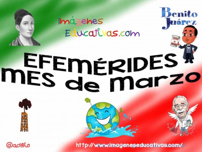 Efemérides de Marzo, nuevos diseños totalmente originales - Imagenes ...