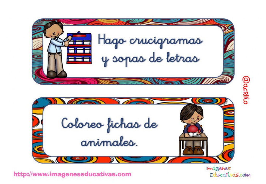 Tarjetas “Terminé” ¿Qué hago? para nuestros niños y niñas más rápidos ...