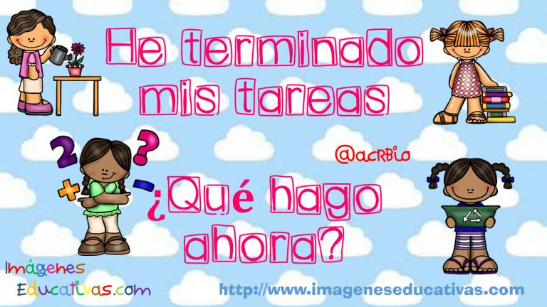 Tarjetas “Terminé” ¿Qué hago? para nuestros niños y niñas más rápidos ...