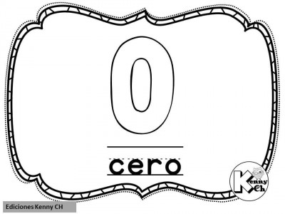 Mini librito mis primeros números - Imagenes Educativas