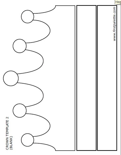 Moldes y plantillas coronas de cumpleaños (4) - Imagenes Educativas