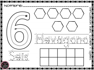 Estupendo cuaderno para trabajar números, trazos y figuras - Imagenes ...