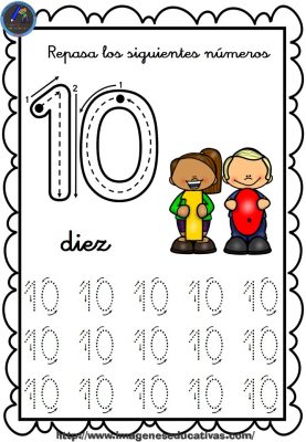 Completo cuaderno para repasar el trazo, números del 1 al 30 - Imagenes ...