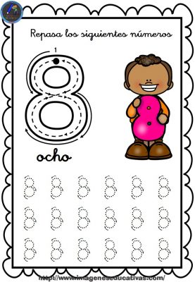 Completo cuaderno para repasar el trazo, números del 1 al 30 - Imagenes ...