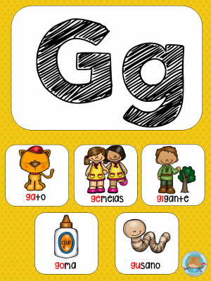 Sílabas carteles para trabajar y decorar II - Imagenes Educativas