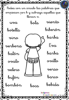 Completo cuaderno para trabajar ortografía y caligrafía LETRAS B Y V ...