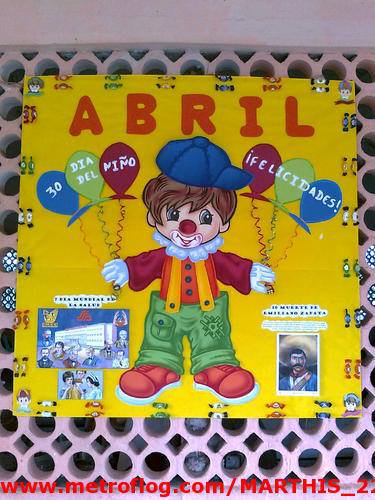Ideas para el Periódico mural del mes de abril. (8) - Imagenes Educativas