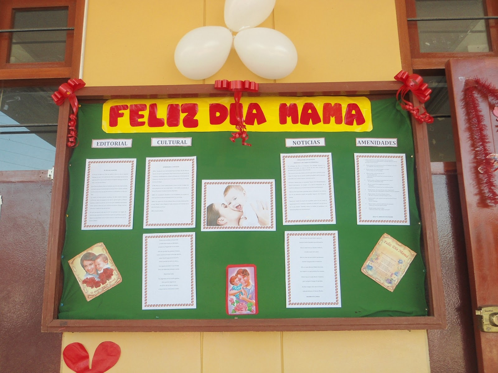 Súper ideas para el PERIÓDICO MURAL de Mayo mes de las Madres