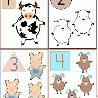 Colección Fichas Trabajamos los Números y los Colores