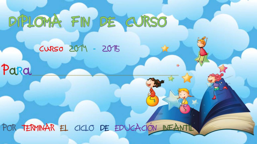 Nueva Colección de 50 Diplomas para Fin de curso imprimibles editables ...