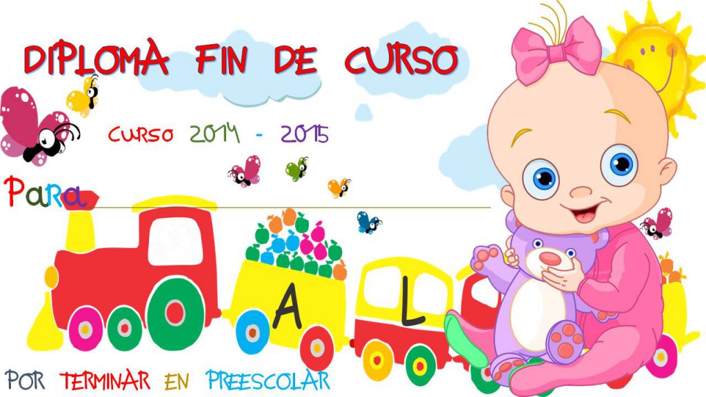 Nueva Colección de 50 Diplomas para Fin de curso imprimibles editables ...