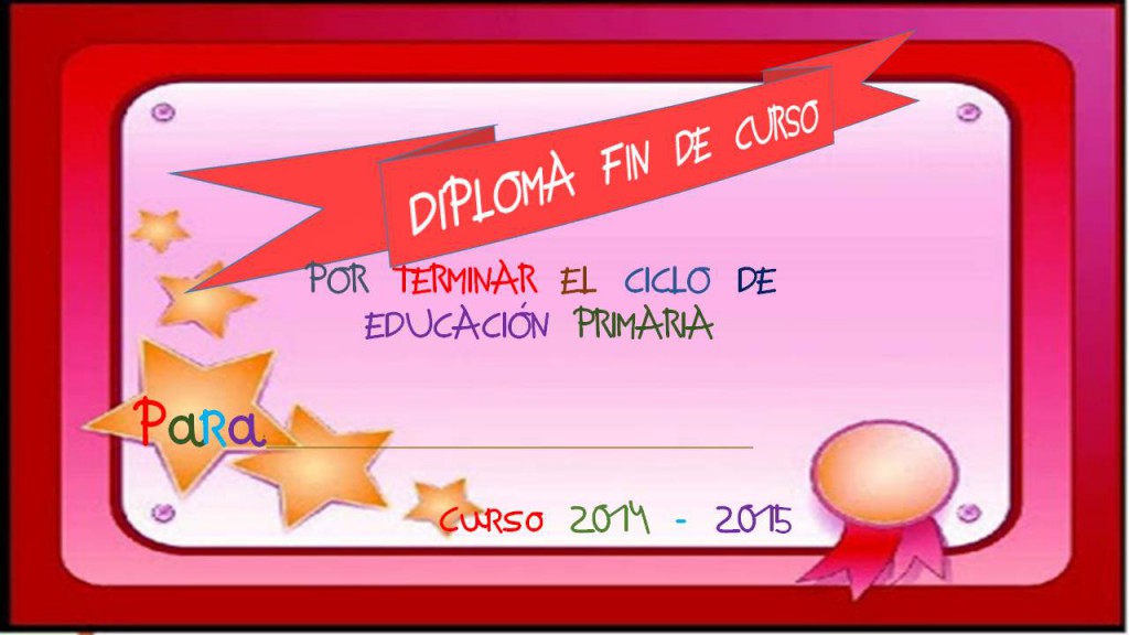 Nueva Colección de 50 Diplomas para Fin de curso imprimibles editables ...