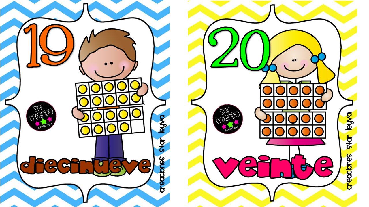 Números Carteles (10) - Imagenes Educativas