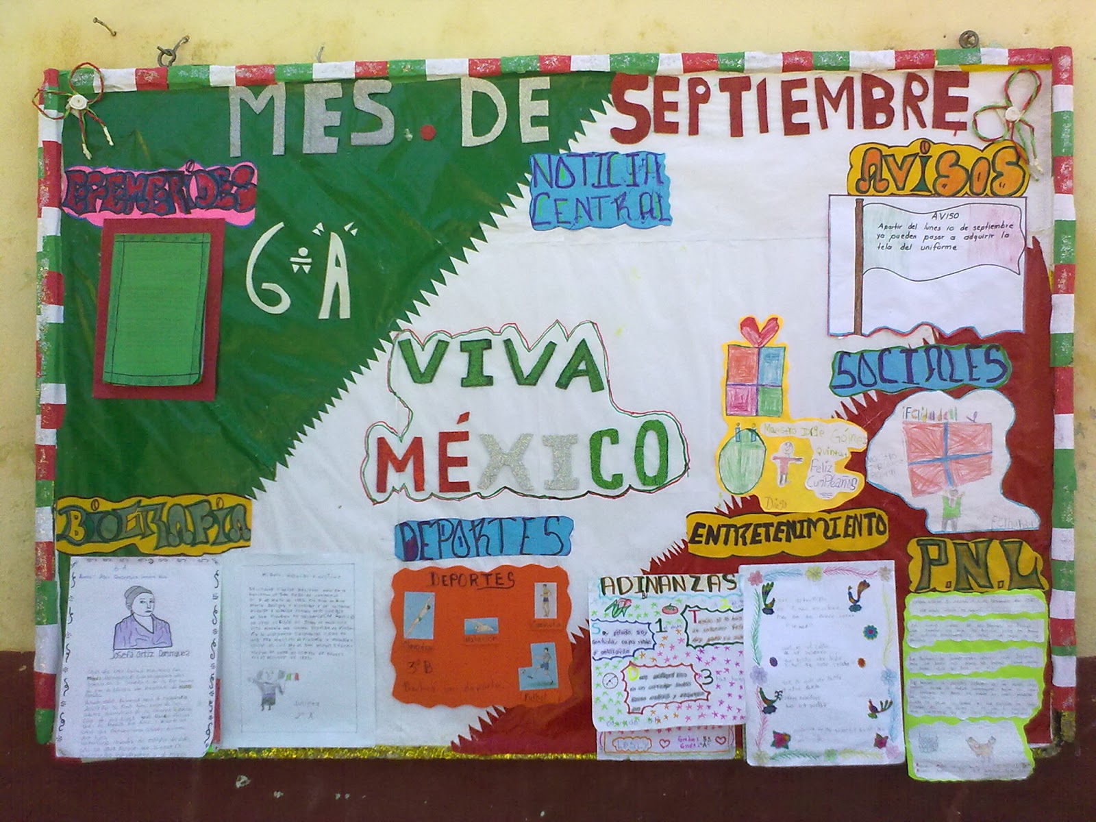 MAGNÍFICA COLECCIÓN DE IDEAS PARA EL PERIÓDICO MURAL DEL MES DE ...