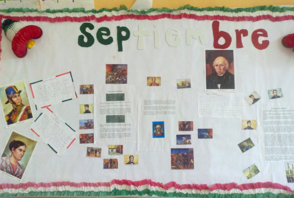 MAGNÍFICA COLECCIÓN DE IDEAS PARA EL PERIÓDICO MURAL DEL MES DE SEPTIEMBRE. - Imagenes Educativas