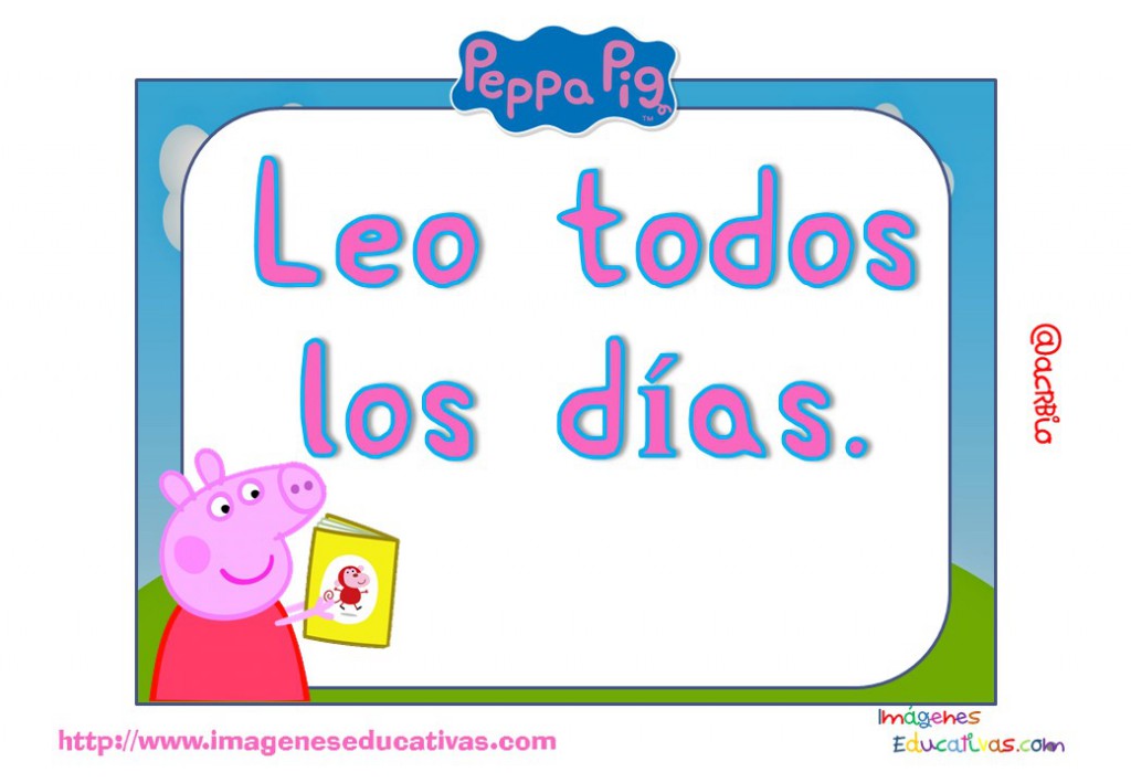 Tarjetas normas de clase Peppa Pig. Solo descargar e imprimir ...