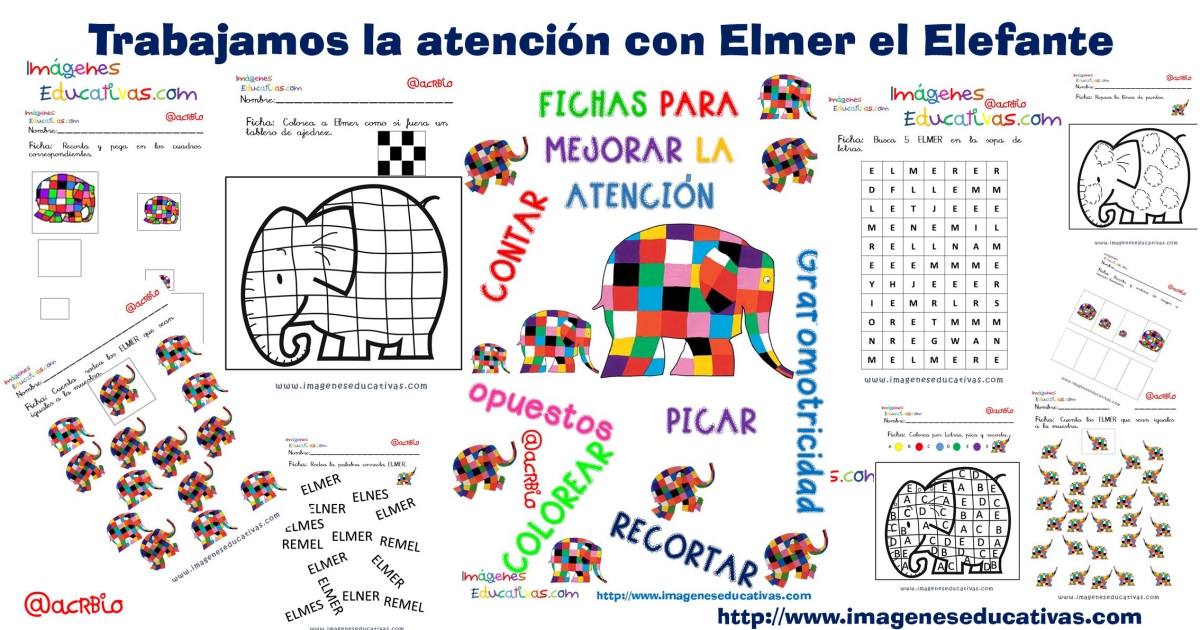 Estupendo cuaderno para trabajar la atención niveles Infantil y ...