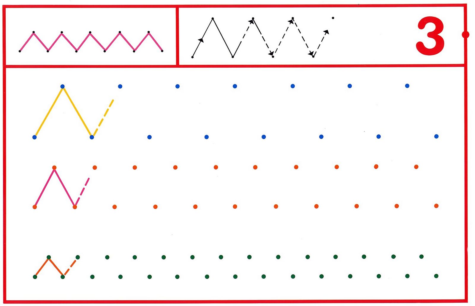 Fichas Grafomotricidad trabajamos la grafia de los números (26 ...