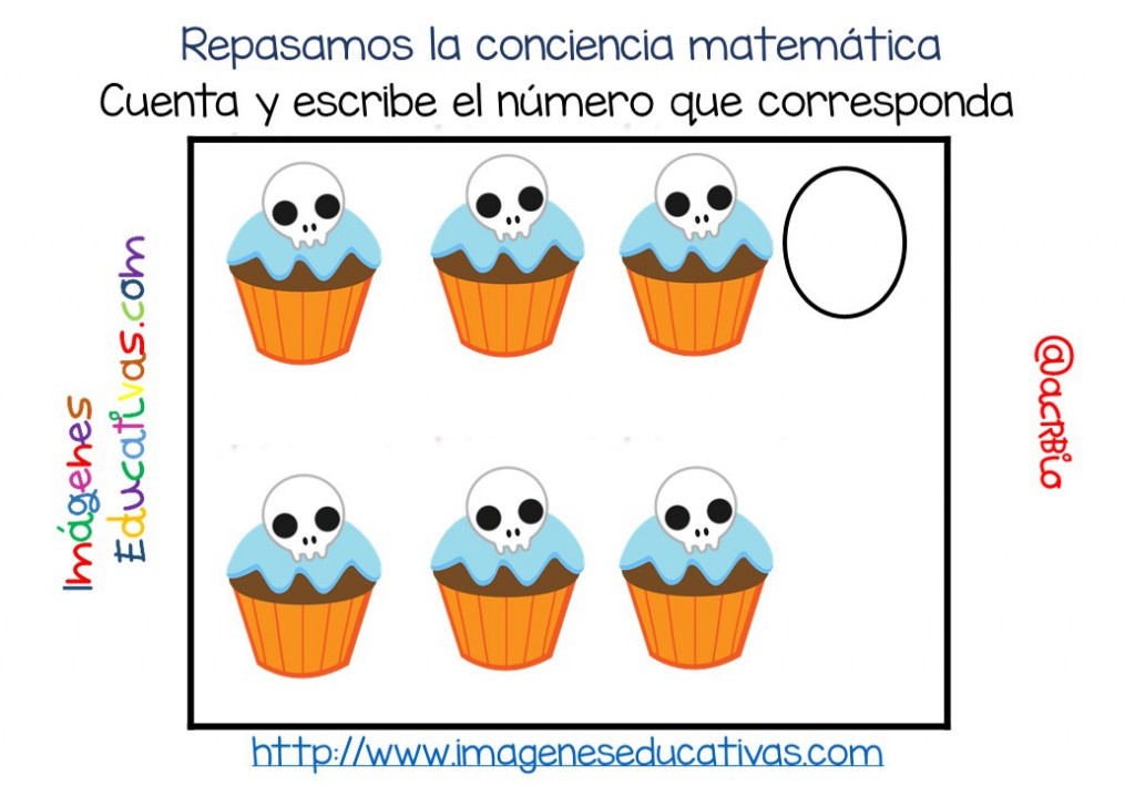 Conciencia matemática, números del 1 al 10 "HALLOWEEN" - Imagenes ...