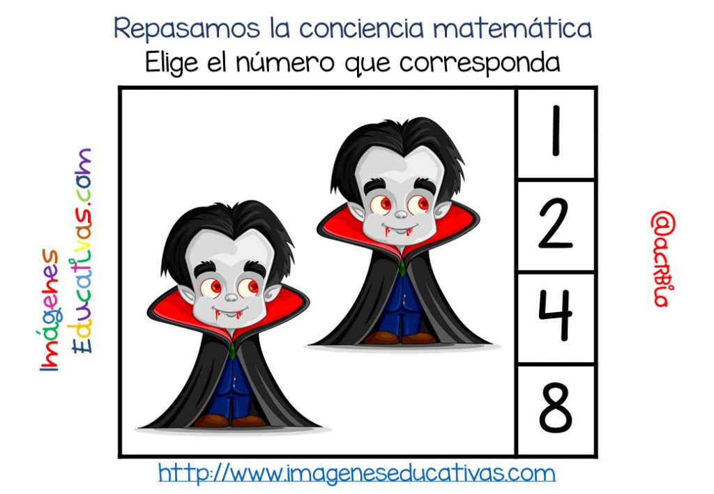 Conciencia matemática, números del 1 al 10 "HALLOWEEN" - Imagenes ...