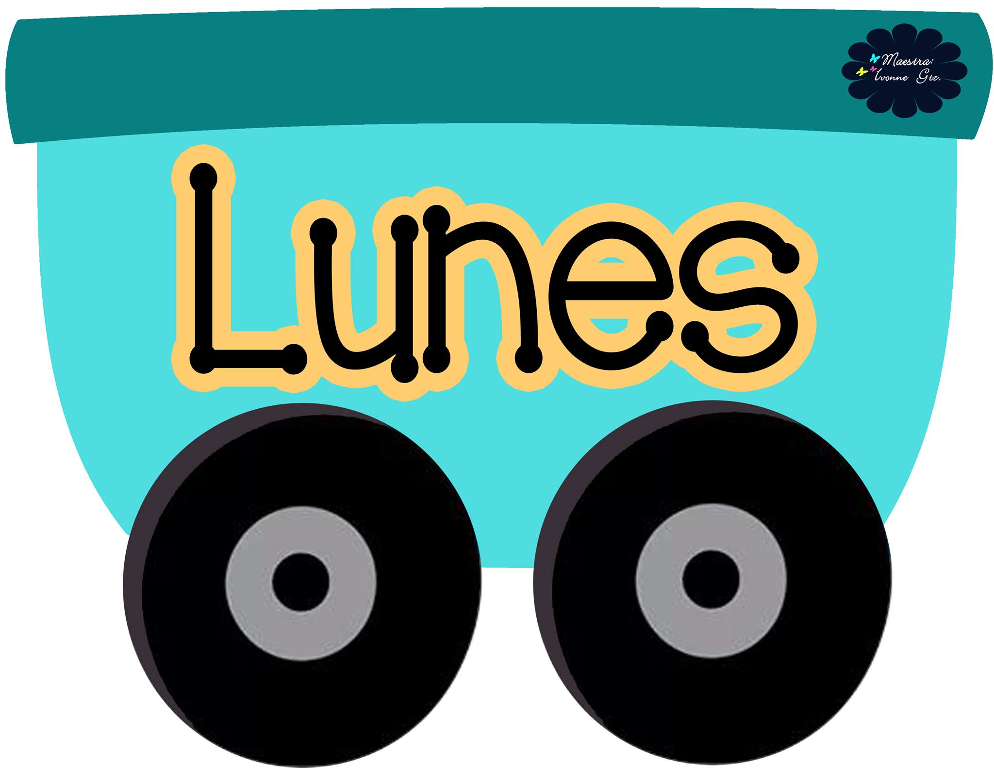 Tren de los días de la semana (2) - Imagenes Educativas