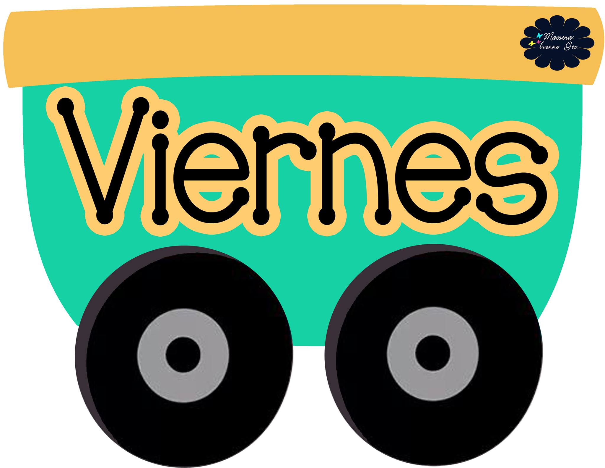 Tren de los días de la semana (6) - Imagenes Educativas