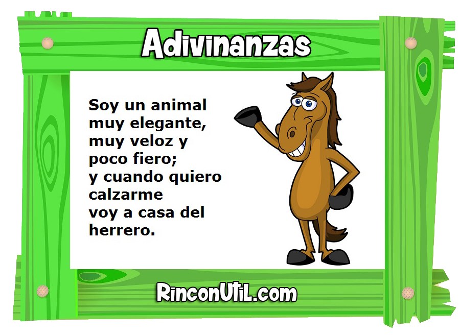 Adivinanzas animales para niños (5) - Imagenes Educativas