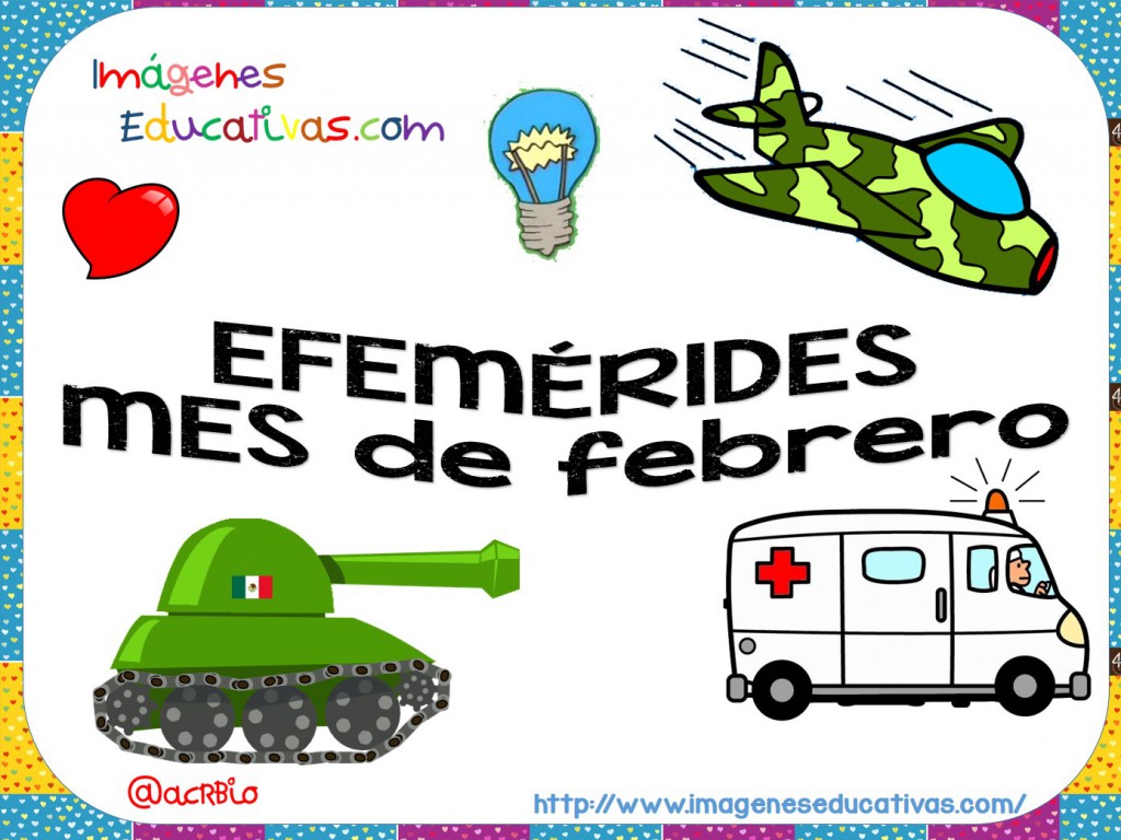 Efemérides de Febrero, nuevos diseños totalmente originales - Imagenes ...