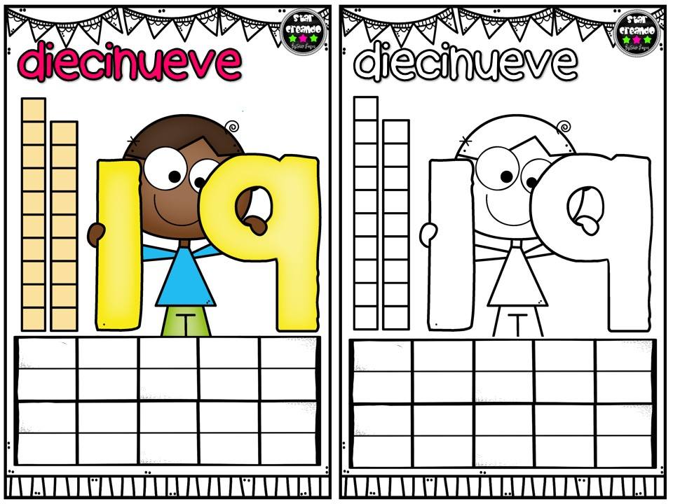 Repasamos los números y nos divertimos coloreando (20) - Imagenes ...