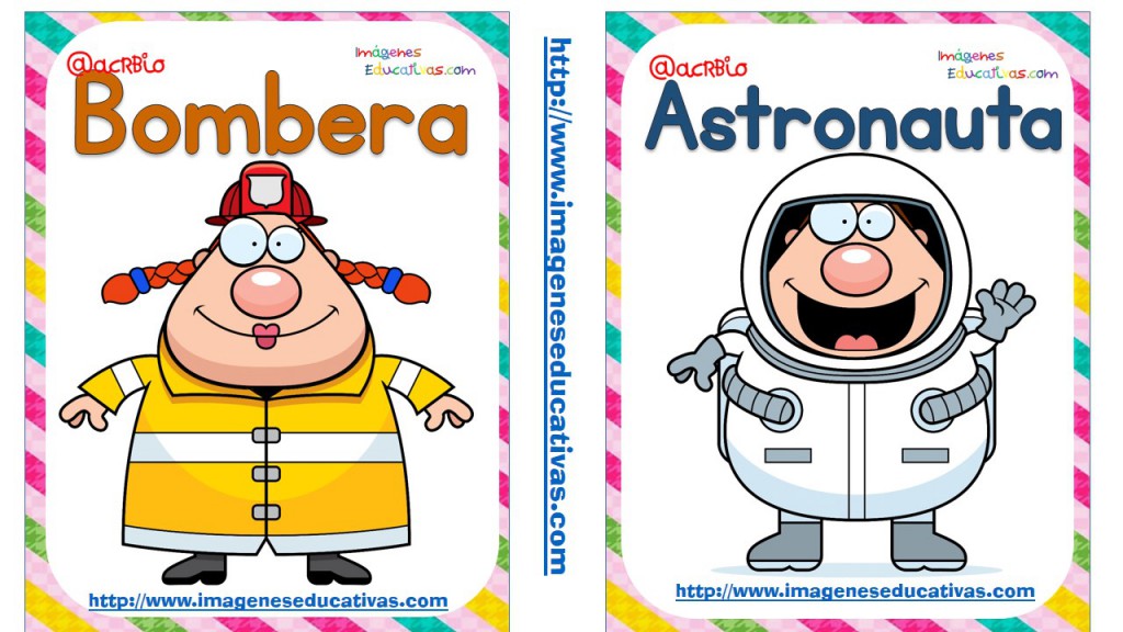 Tarjetas de profesiones y oficios (7) - Imagenes Educativas