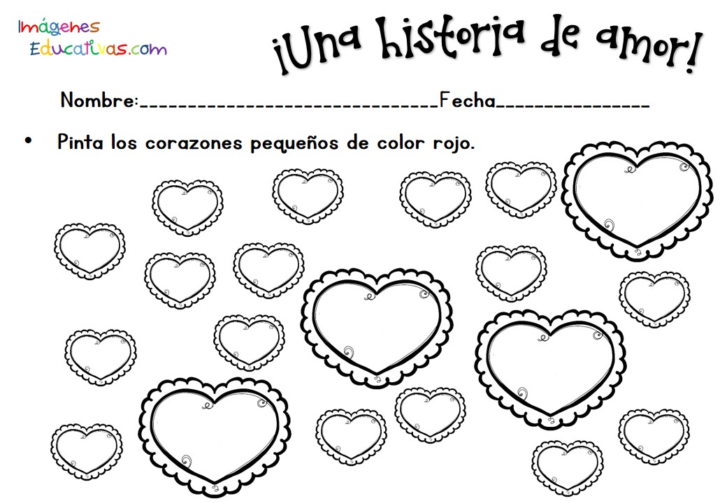 Fichas San Valentín 14 febrero (9) - Imagenes Educativas
