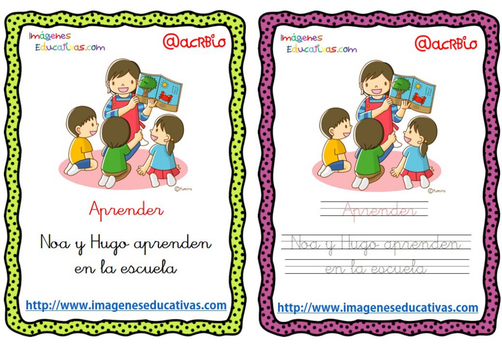 Lectoescritura verbos de acción (18) - Imagenes Educativas