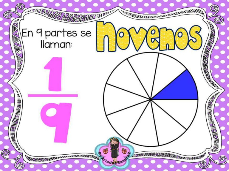 Memorama de Fracciones y sus nombres - Imagenes Educativas