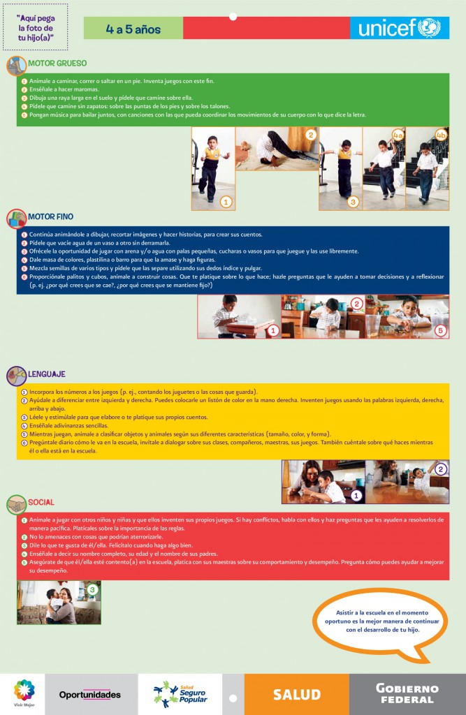 Completo programa de ejercicios para estimulación temprana en bebés - Imagenes Educativas