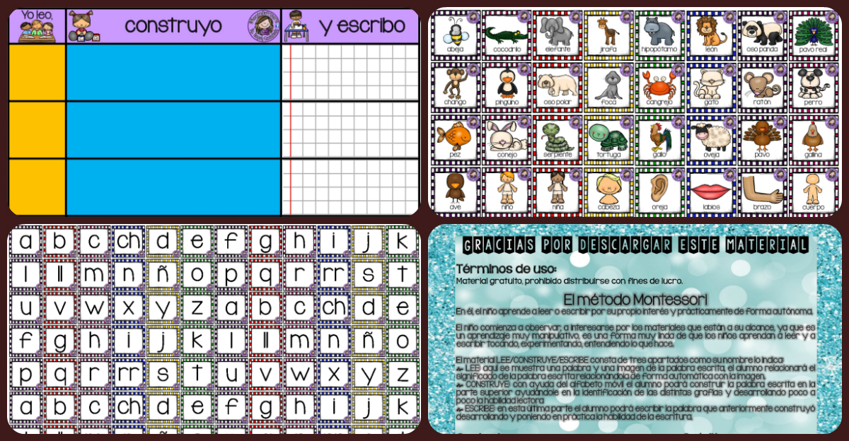 Librito leo, construyo y escribo (10) Imagenes Educativas