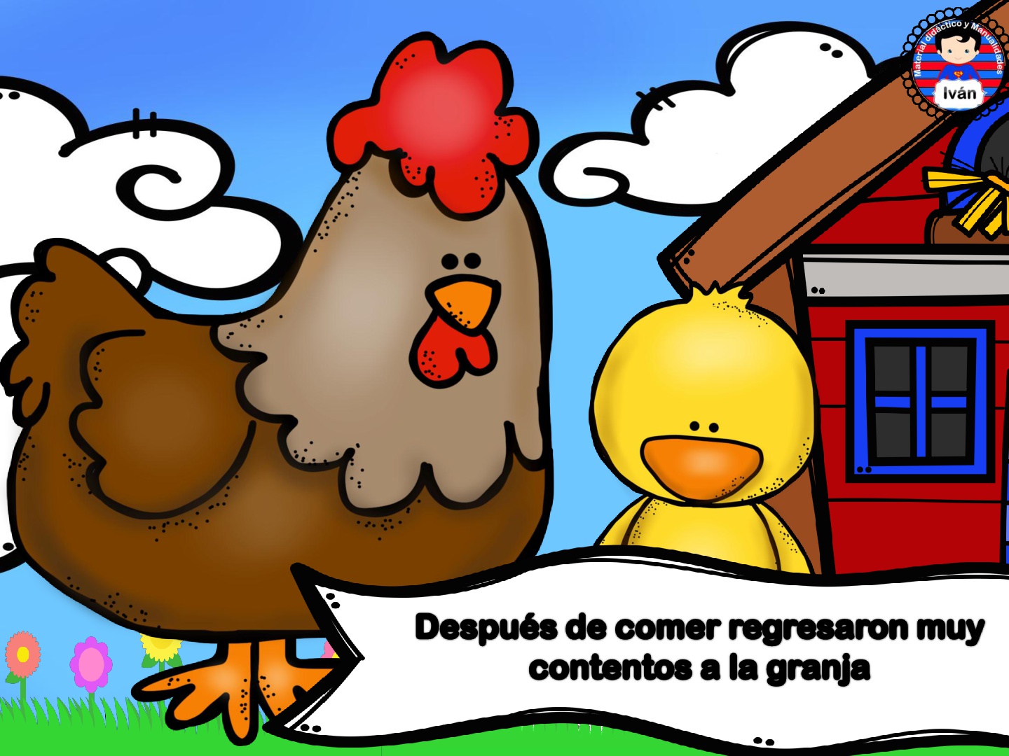El Pollito Pipo 003 Imagenes Educativas
