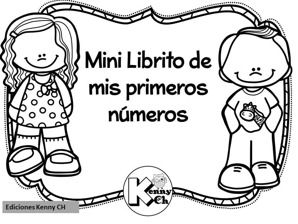 Mini librito mis primeros números (1) - Imagenes Educativas