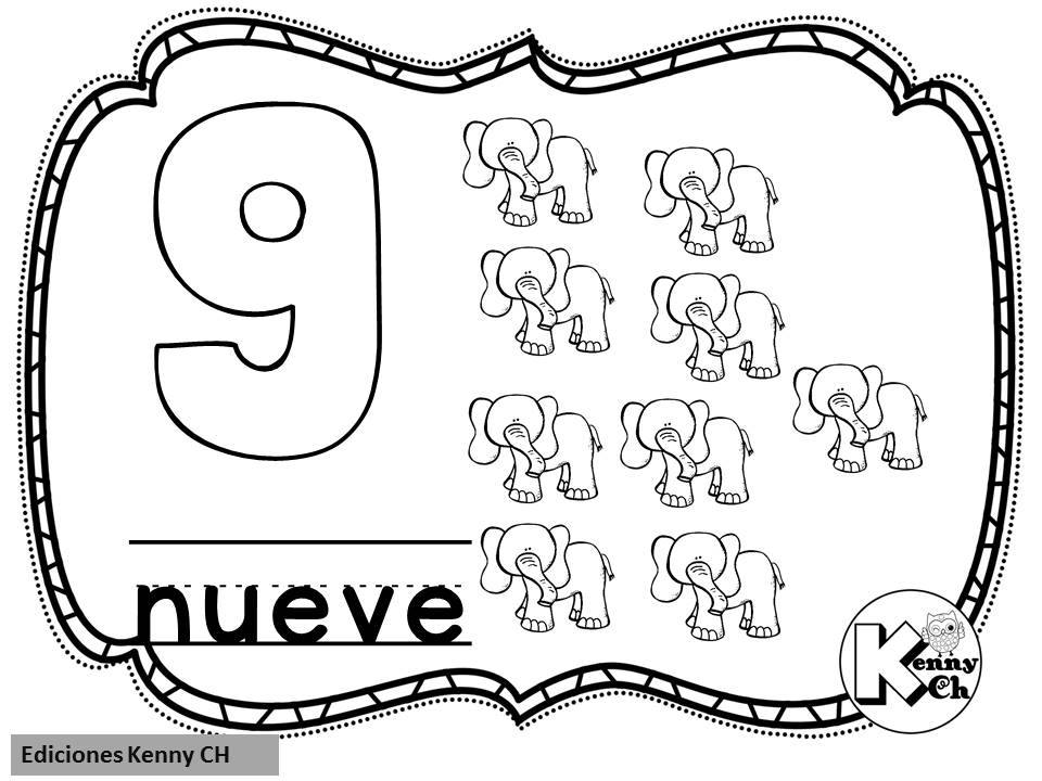 Mini librito mis primeros números (11) - Imagenes Educativas