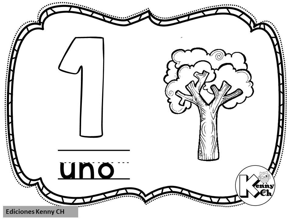 Mini librito mis primeros números (3) - Imagenes Educativas