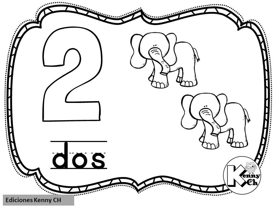 Mini librito mis primeros números (4) - Imagenes Educativas