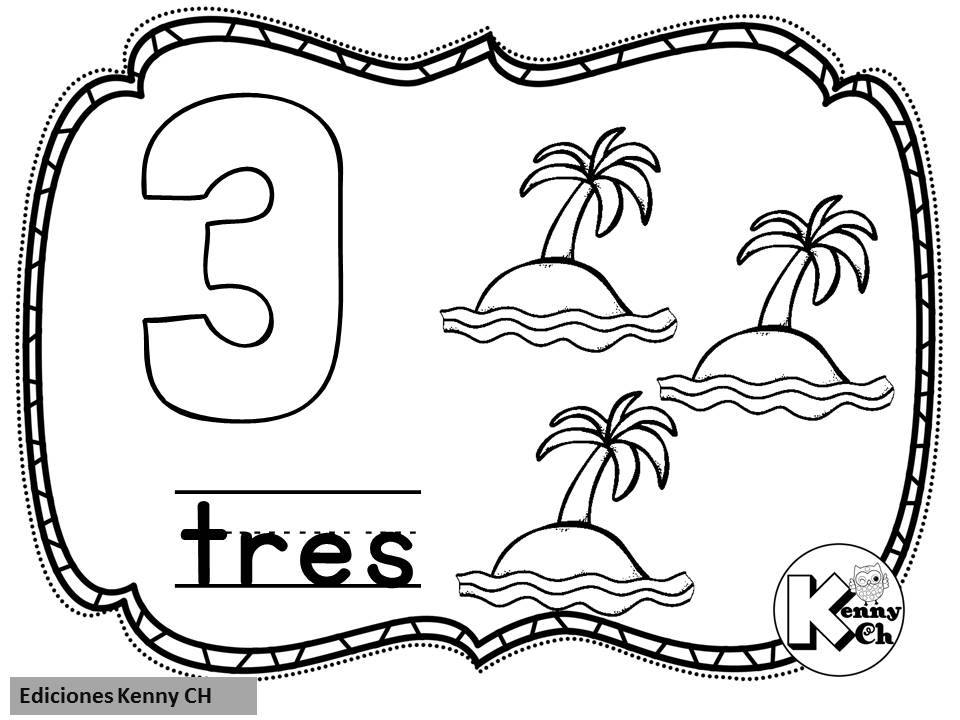 Mini librito mis primeros números (5) - Imagenes Educativas