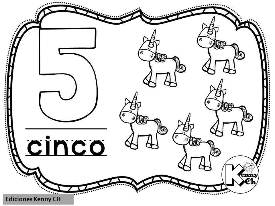 Mini librito mis primeros números - Imagenes Educativas