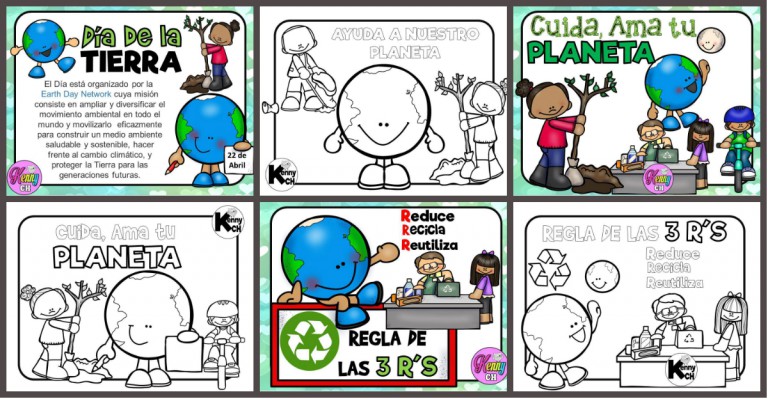CUADERNO PARA TRABAJAR EL DÍA DE LA TIERRA - Imagenes Educativas