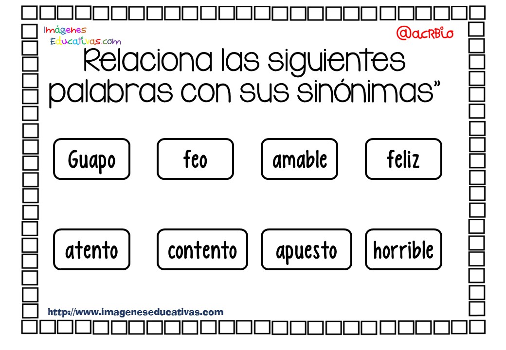 Cuaderno de trabajo SINÓNIMOS vs ANTÓNIMOS (3) - Imagenes Educativas