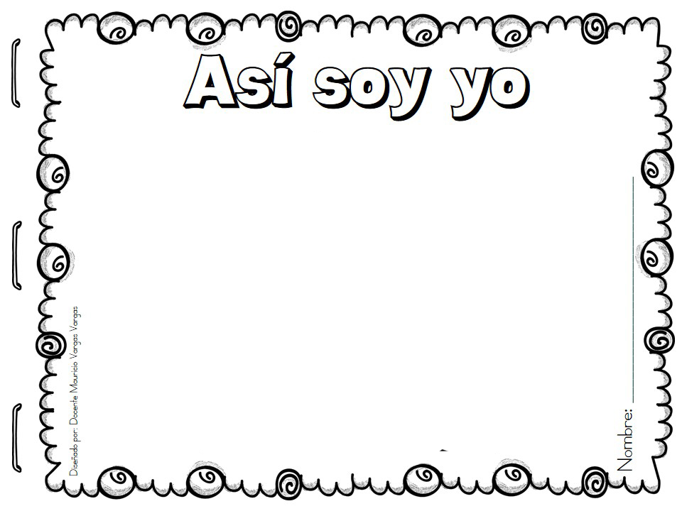 Estupendo cuaderno ASÍ SOY YO, trabajamos la identidad personal ...