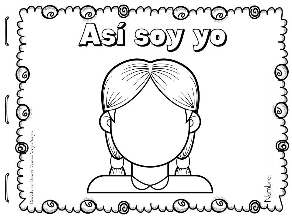 Estupendo cuaderno ASÍ SOY YO, trabajamos la identidad personal ...