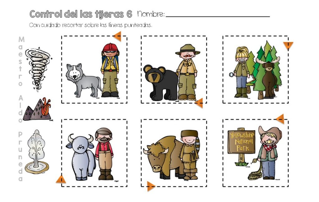 cuaderno de trazo y recorte, practicamos la motricidad fina