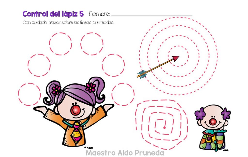 cuaderno de trazo y recorte, practicamos la motricidad fina