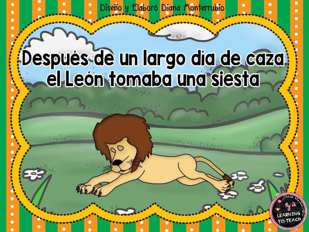 Fábulas para niños. El león y el ratón EN IMÁGENES